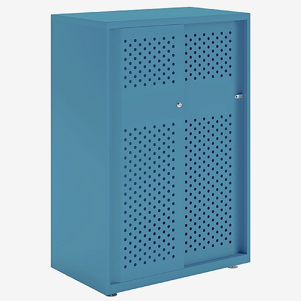 Bisley Glide Sliding Door Cupboards | Office Storage | OFO