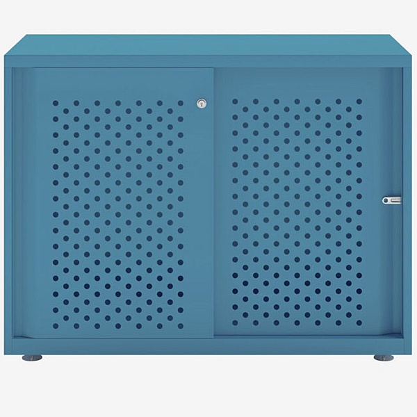 Bisley Glide Sliding Door Cupboards | Office Storage | OFO