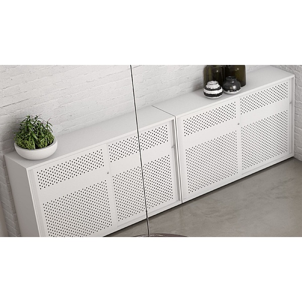 Bisley Glide Sliding Door Cupboards | Office Storage | OFO
