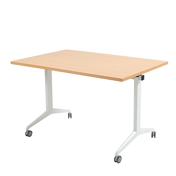 Flip Top Folding Conference Tables on Wheels | OFO