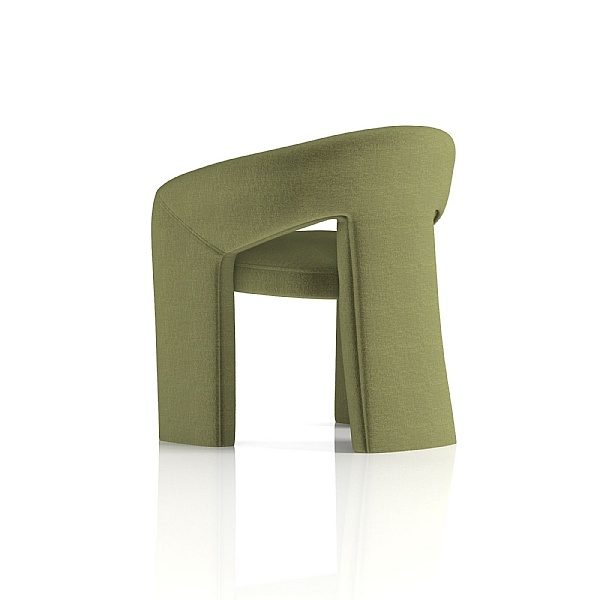 Boho Accent Chair Forest Green Lounge Chair| Office Furniture Online