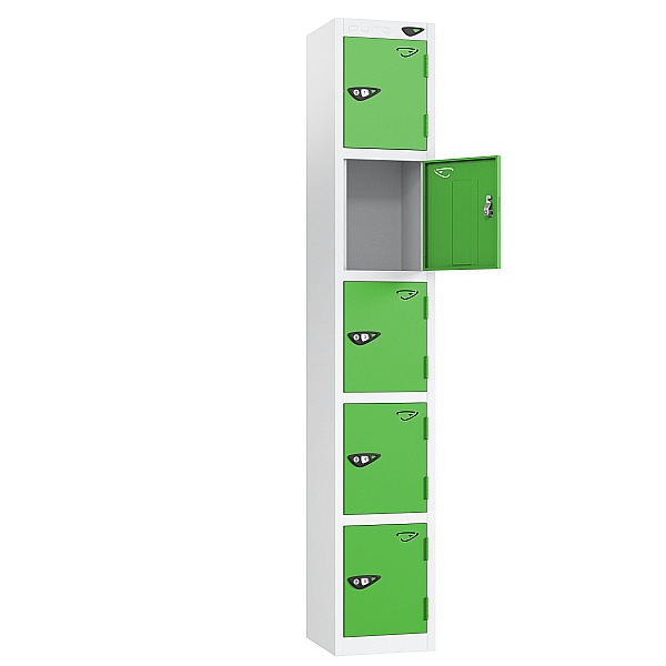 Pure Style Metal Lockers - Antibacterial - Carbon Zero