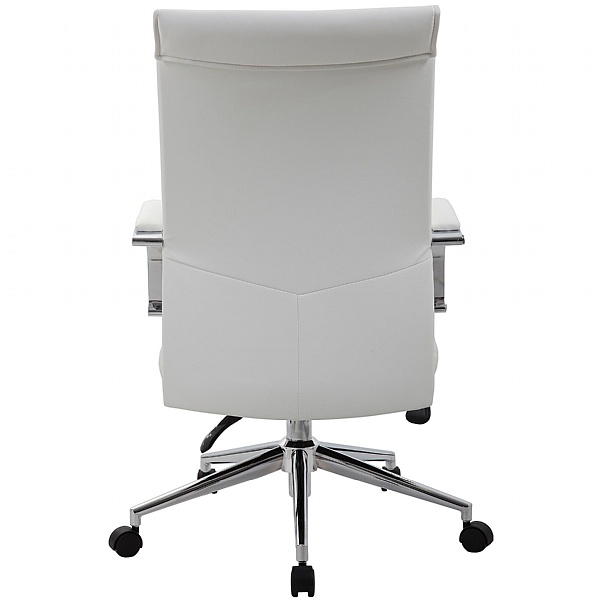 Medium Back Leather Manager Chair | Office Furniture Online