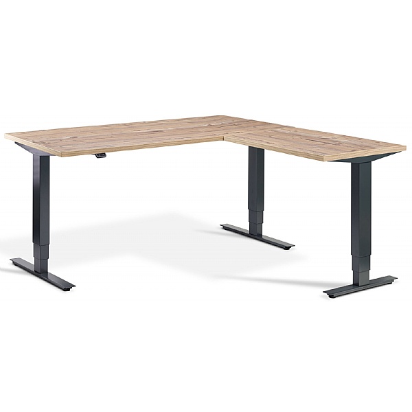 Nordic Triple Motor Height Adjustable Corner Standing Desk