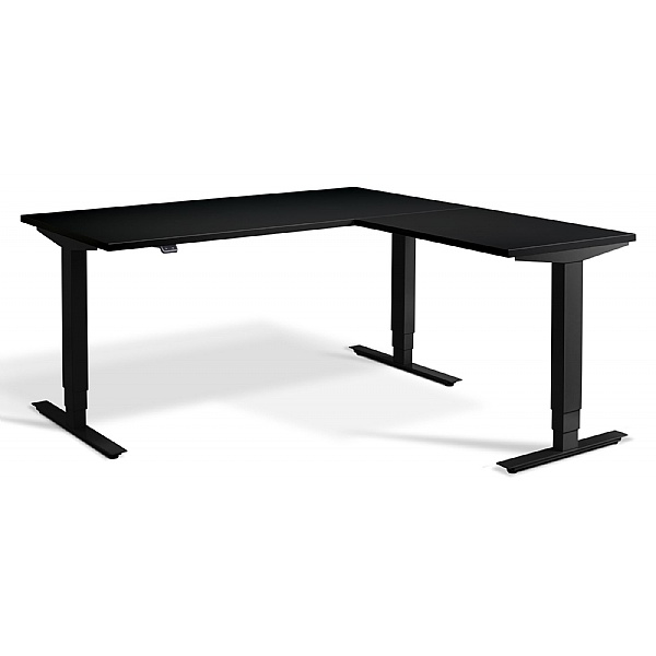 Nordic Triple Motor Height Adjustable Corner Standing Desk