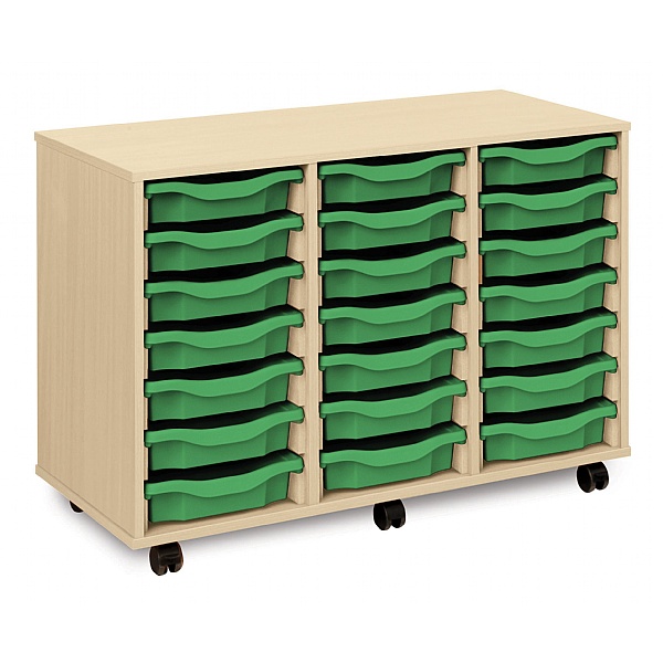 21 Tray Single Storage | Tray Storage | Office Furniture Online