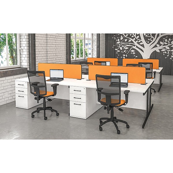 Alpha Plus Rectangular Combination Desk