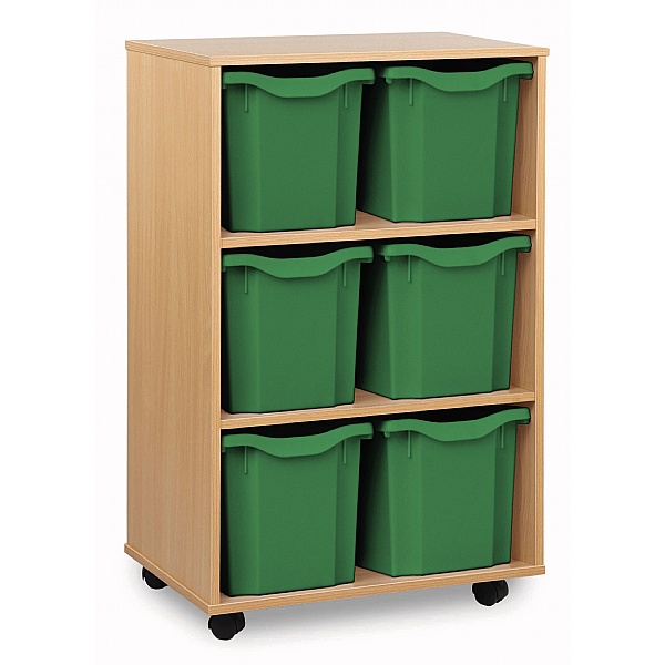 6 Tray Quad Static Storage