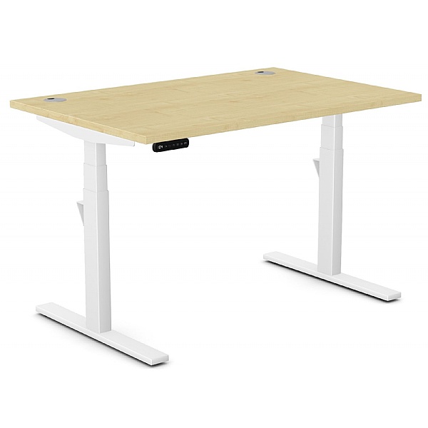 Leap Rectangular Standing Office Desks | Height-Adjustable Desks