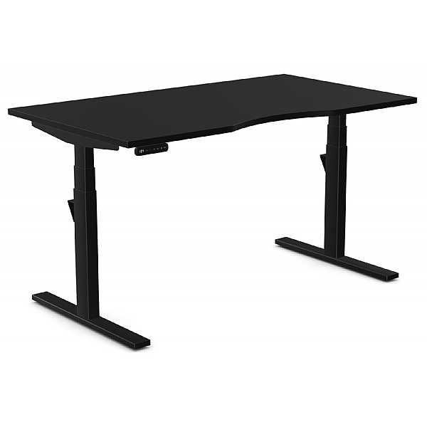 Leap Rectangular Standing Office Desks | Height-Adjustable Desks