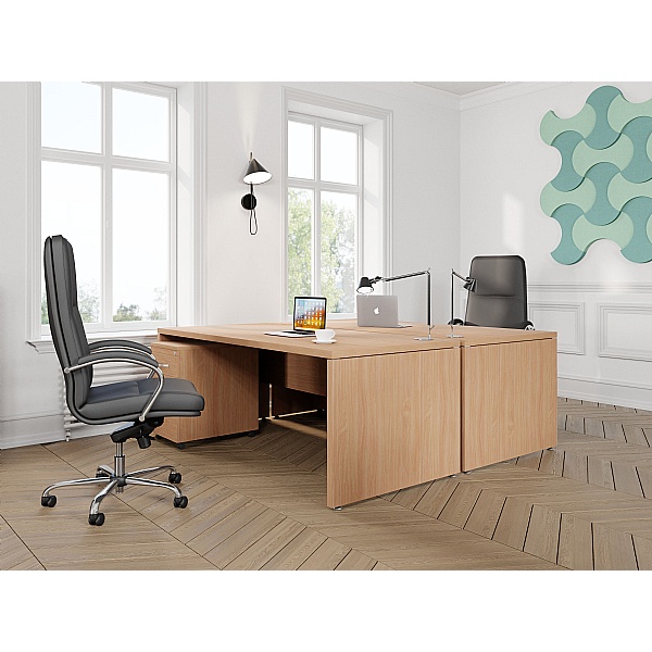 Command Rectangular Executive Office Desks | Office Furniture Online