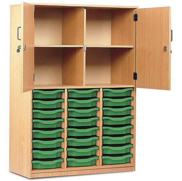 Large Volume Tray Storage Cupboard