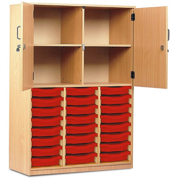 Large Volume Tray Storage Cupboard