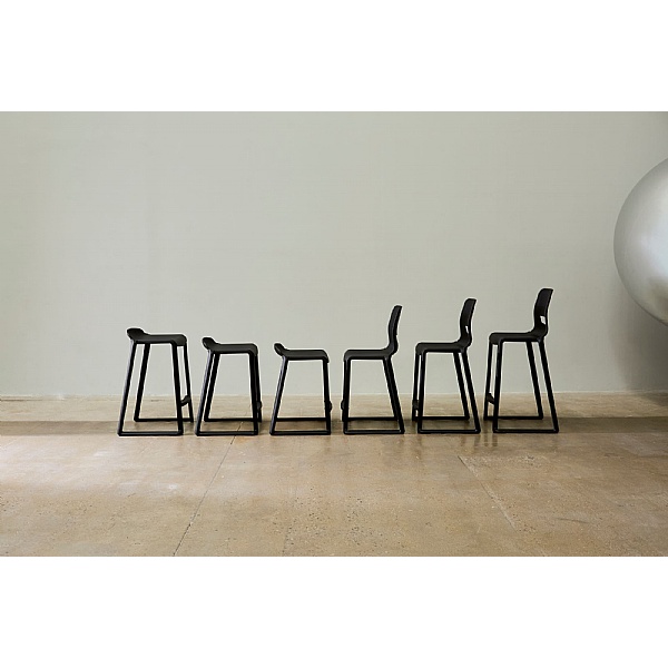 Postura One Piece High Back Stool