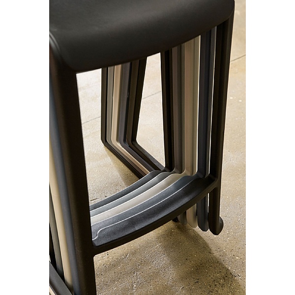 Postura One Piece High Back Stool