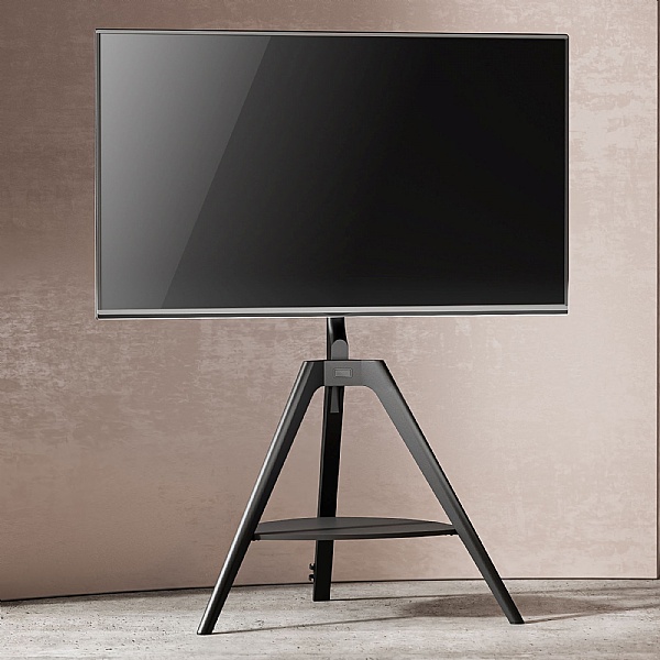 TTAP Tripod Wood Floor TV Stand | Office Furniture Online