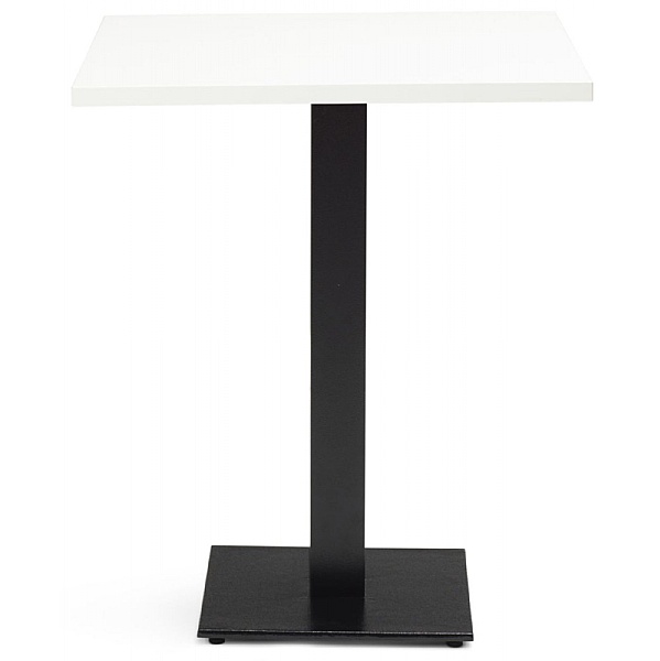 Black Cast Metal Square Dining Table | Dining Table
