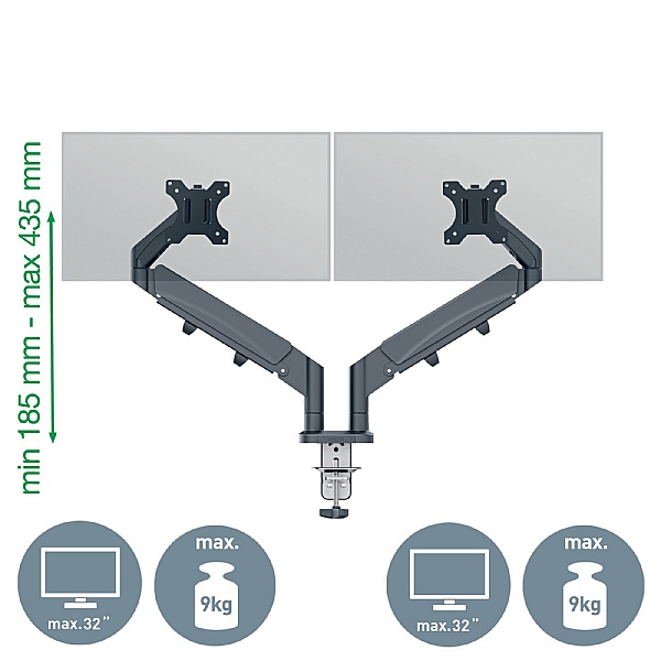 Leitz Ergo Space Saving Monitor Arm | Ergonomic Accessories