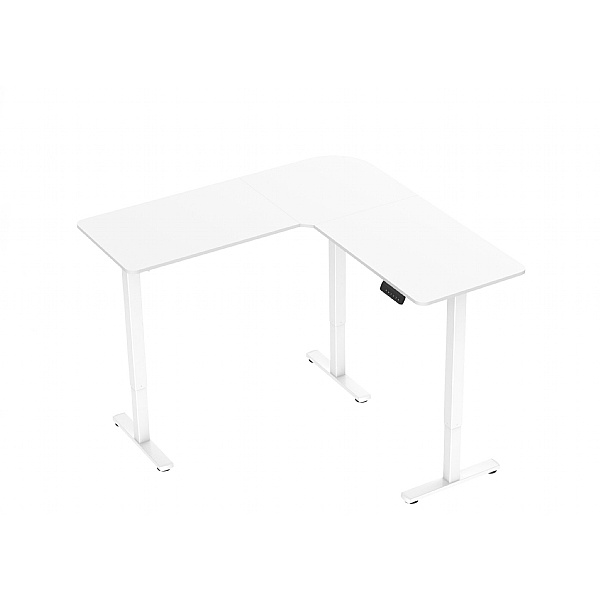 Tri Corner Height Adjustable Standing Desk | Office Furniture Online