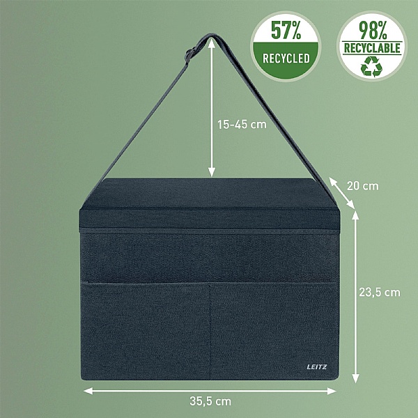Leitz Fabric Compact Hot Desking Work Bag | Laptop Bags