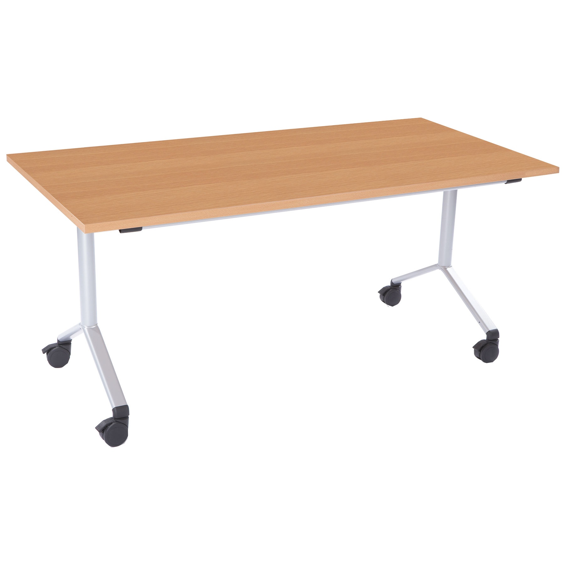NEXT DAY Rectangular Flip Top Meeting Table | Folding Tables