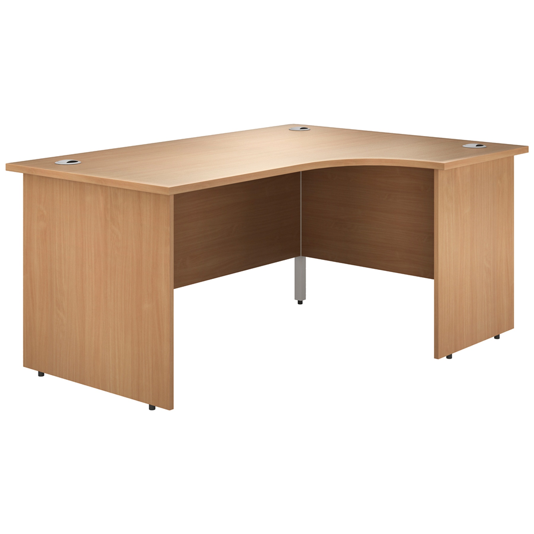 Ergonomic Computer Desk Oak