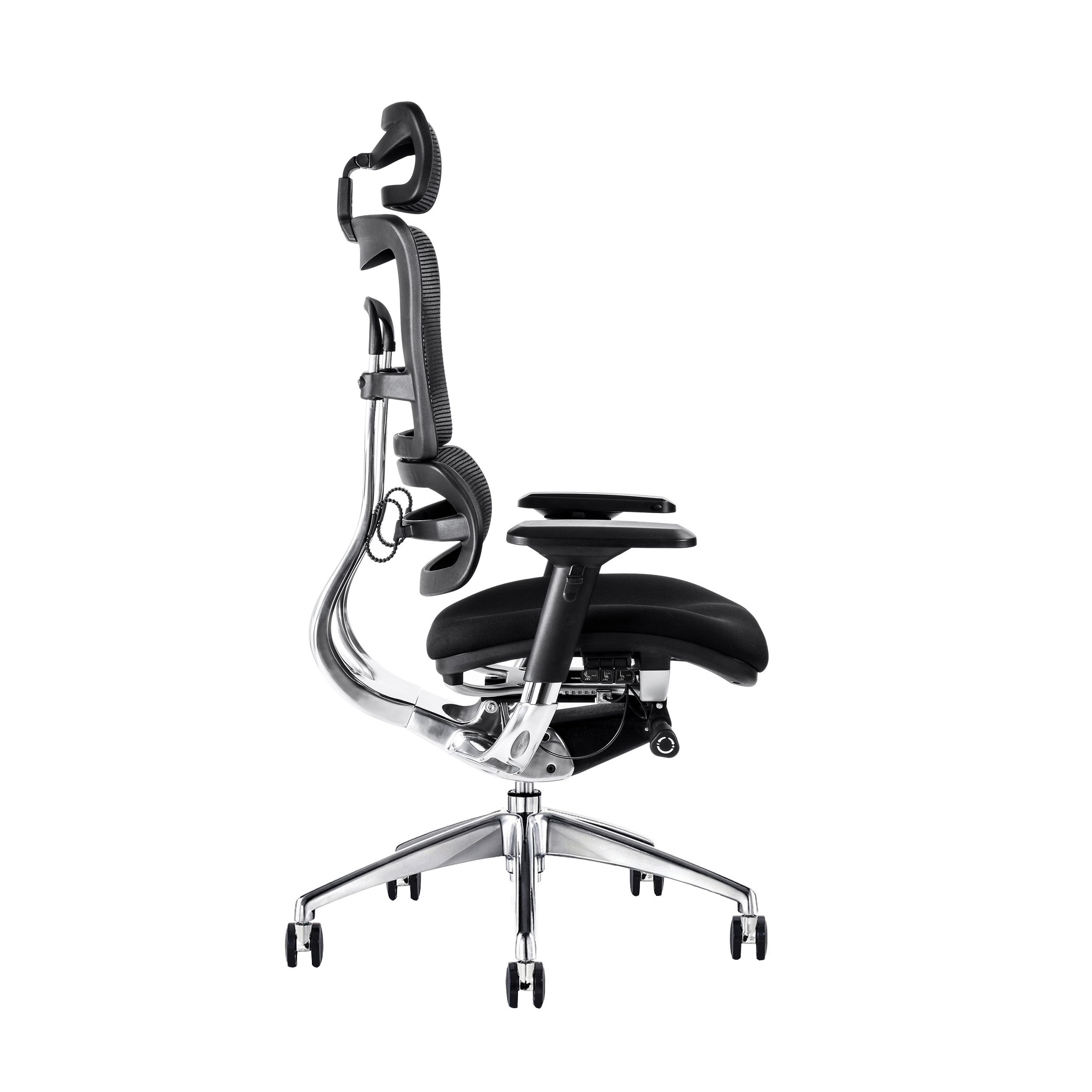 I29 24 Hour Mesh And Fabric Office Chair With Headrest