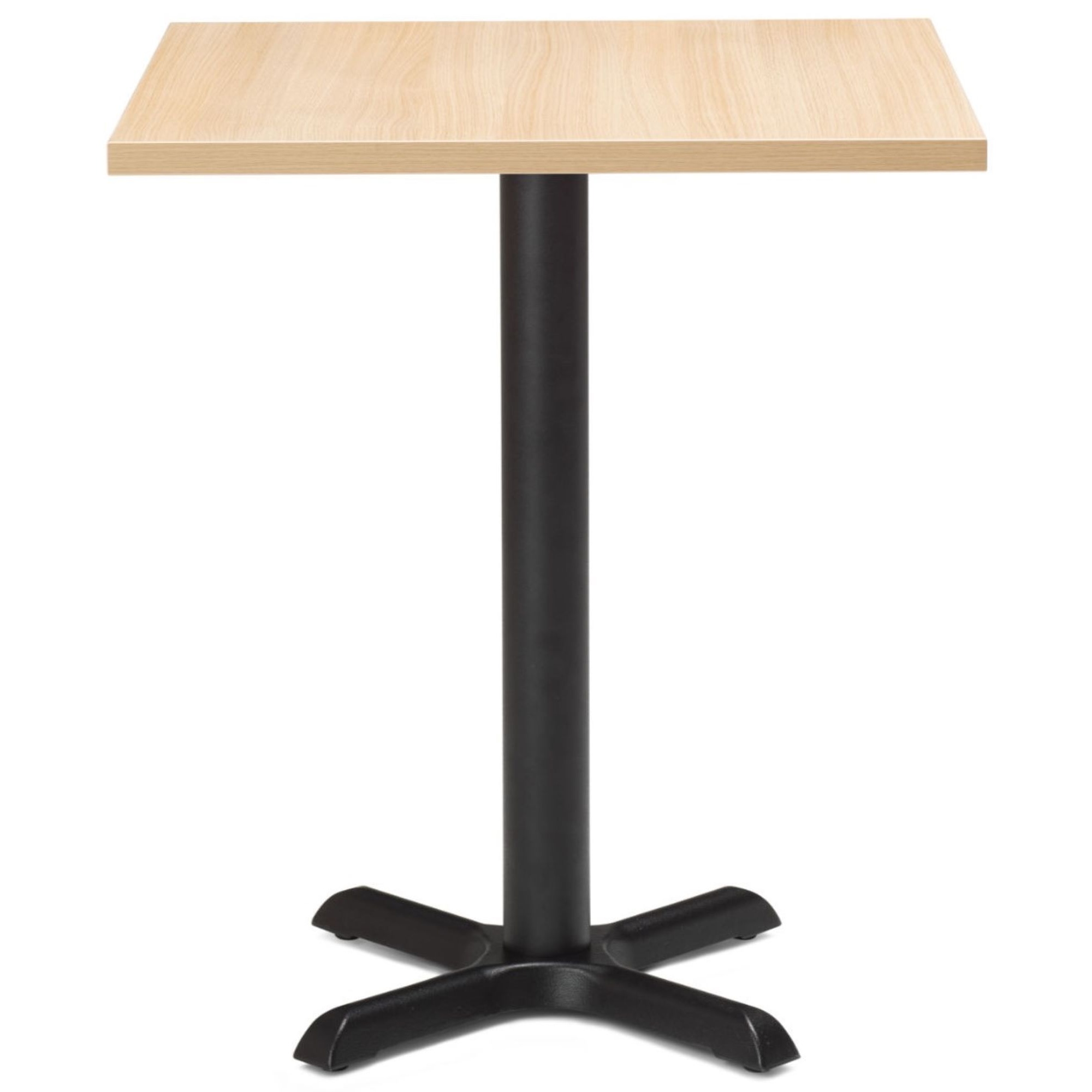 Phoenix Black Square Dining Table | Office Furniture Online