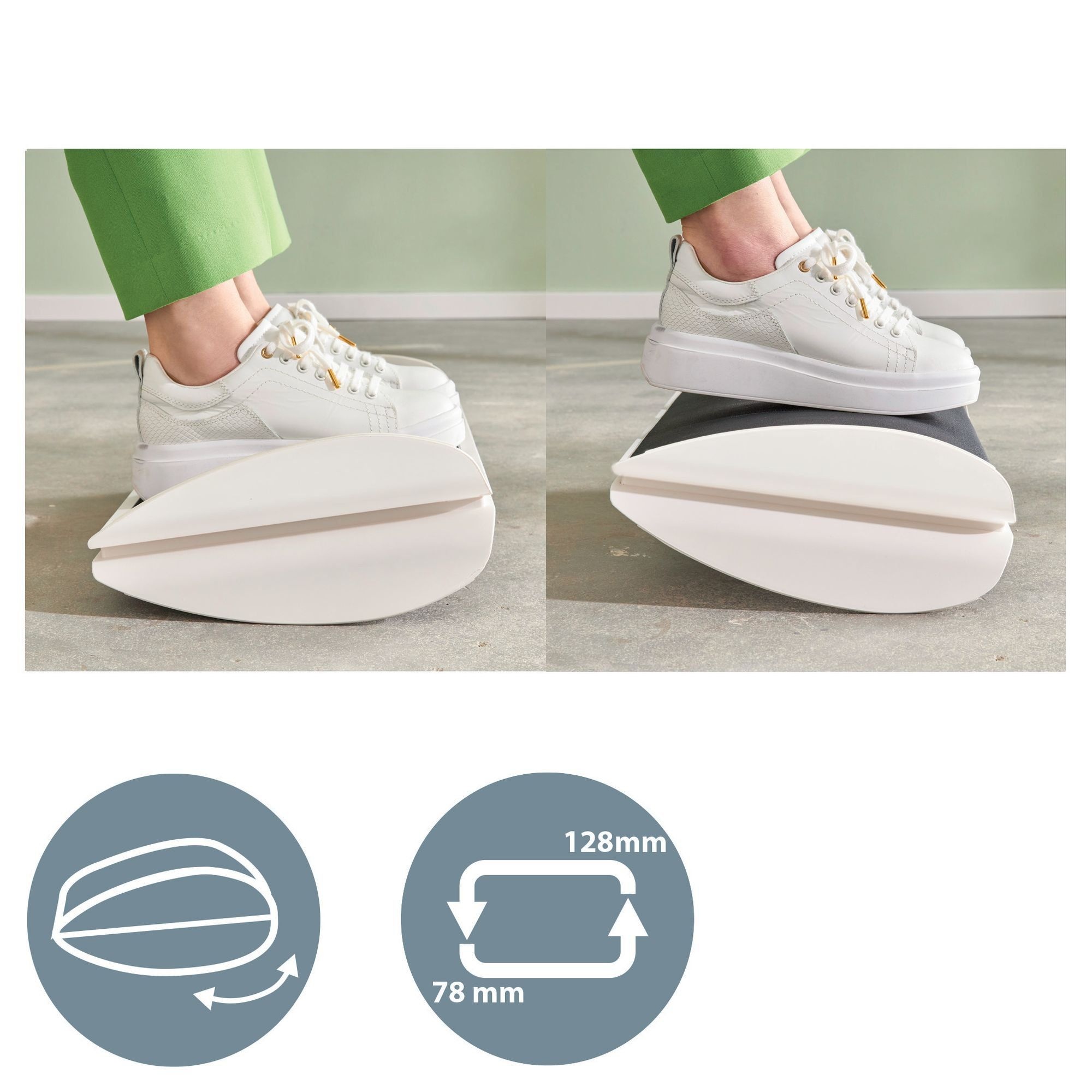 Leitz Ergo Adjustable Computer Foot Rest