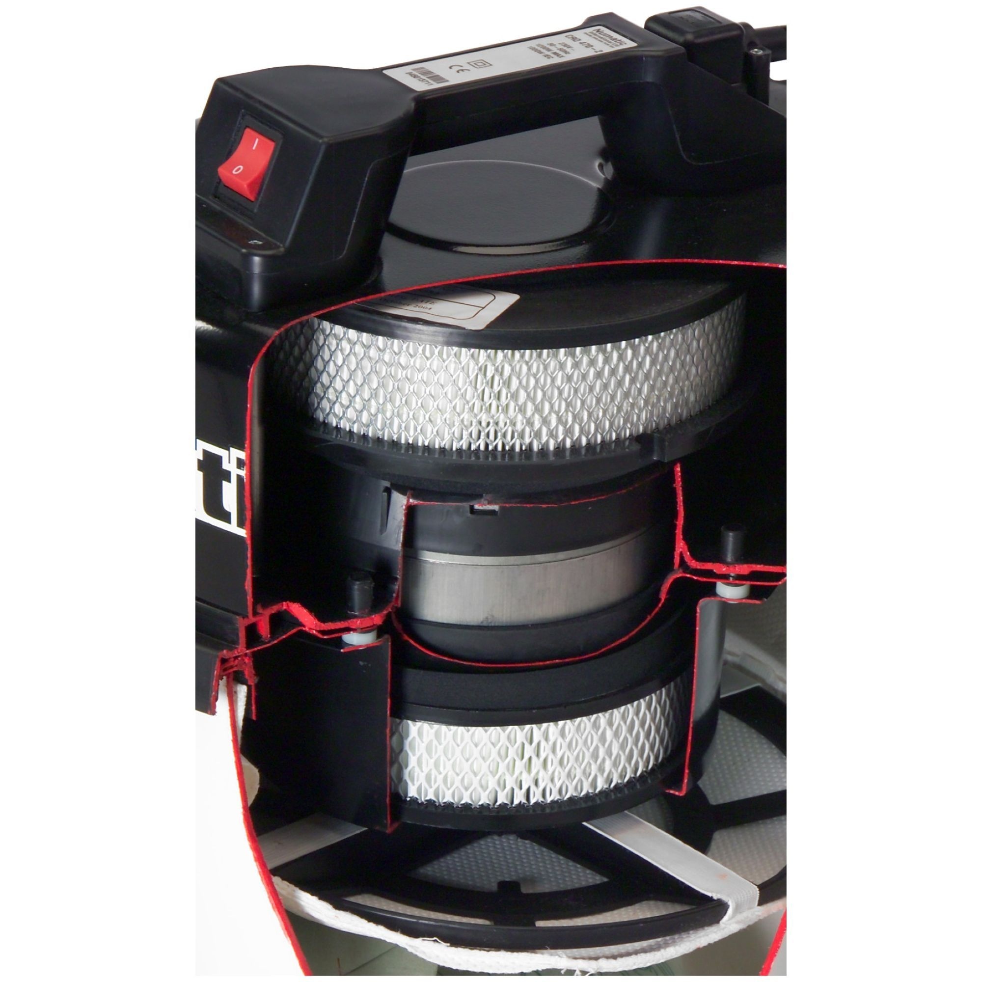 Numatic 110V Cleanroom Class 100 Compact Vacuum Cleaner